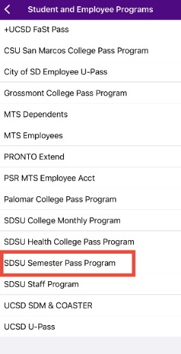 Pronto Semester Guide | Parking and Transportation | SDSU